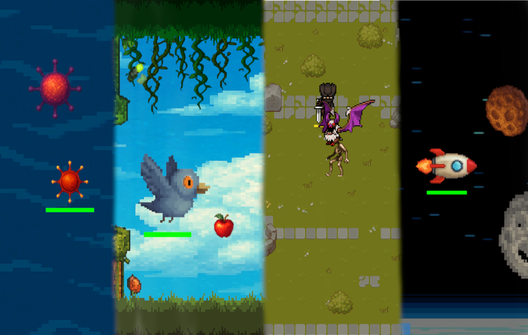 Pixel Genesis by MusskPrime, maluswolf, Samo Bern