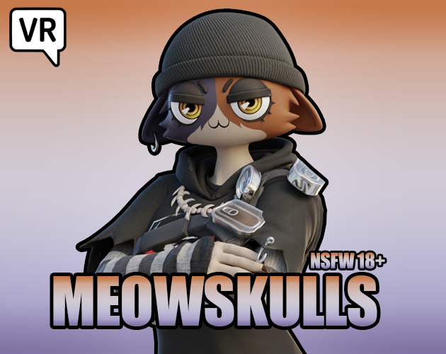 Meowskulls - NSFW Blender Model + VRChat by Shachath3D