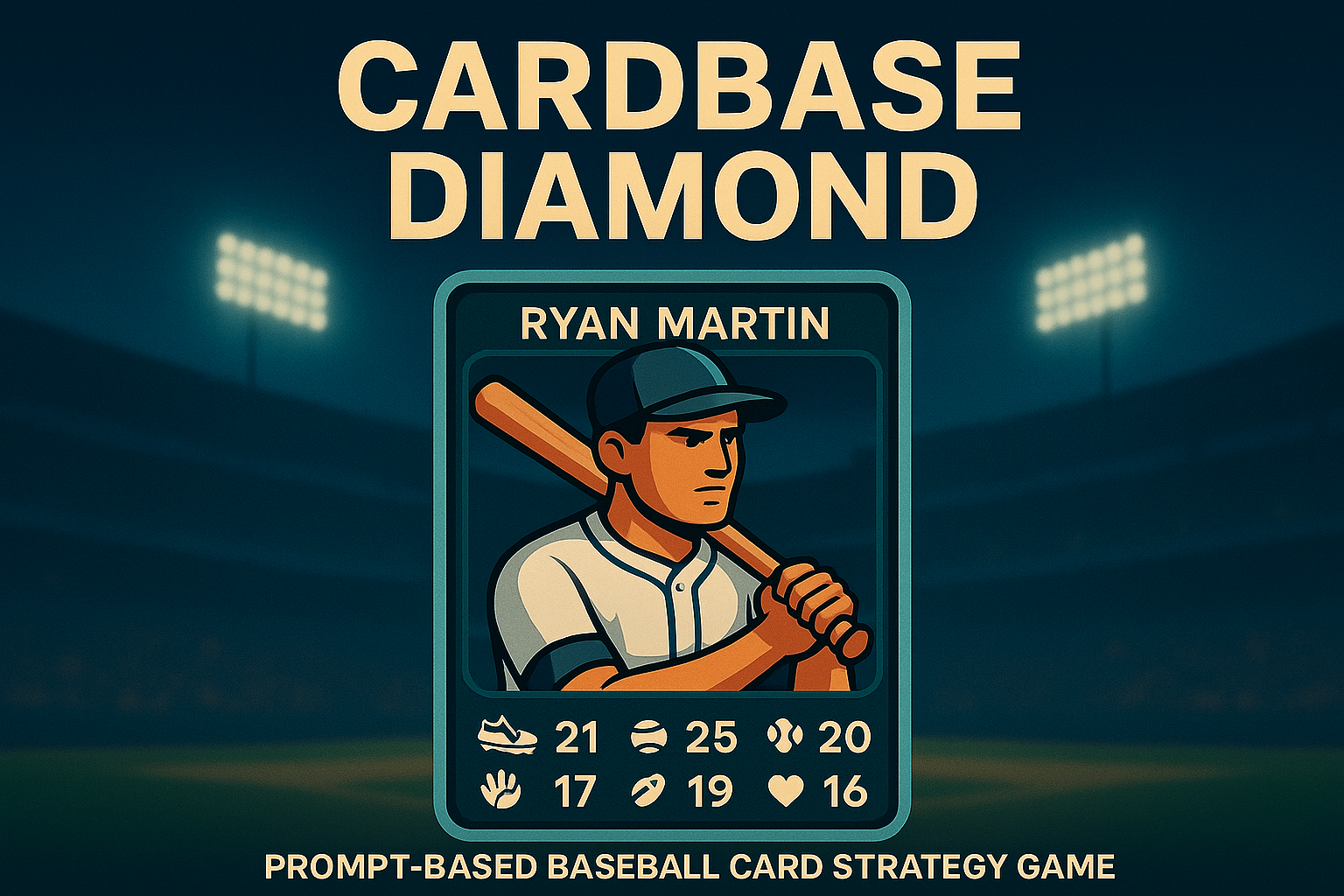 CardBase Diamond – A Prompt-Based Baseball Strategy Game by Roximderzy