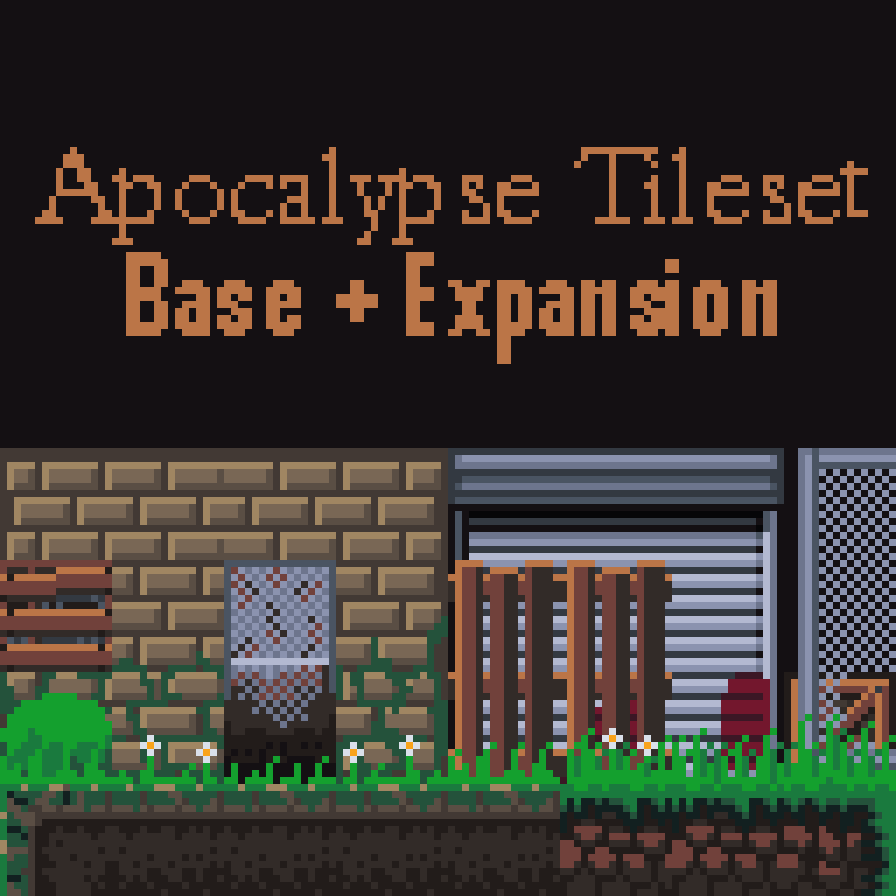 Apocalypse Tileset - Base + Expansion by MatheusGG28
