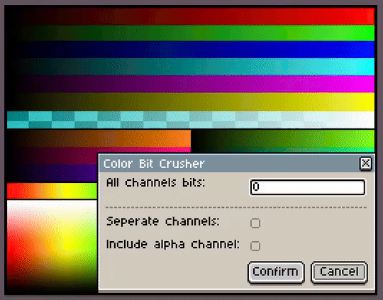 Aseprite Color Bit Crusher by Mpdacey