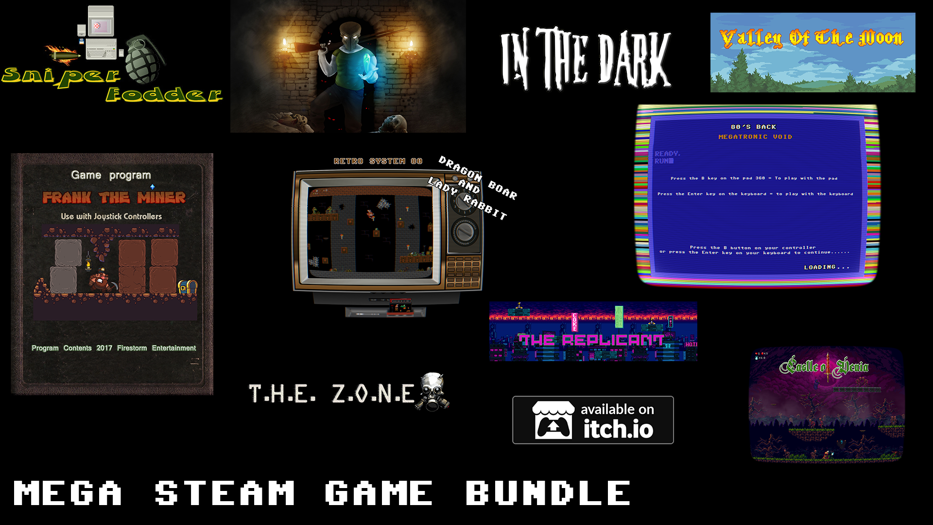 Mega Steam Game Bundle by Classic Game Software - itch.io