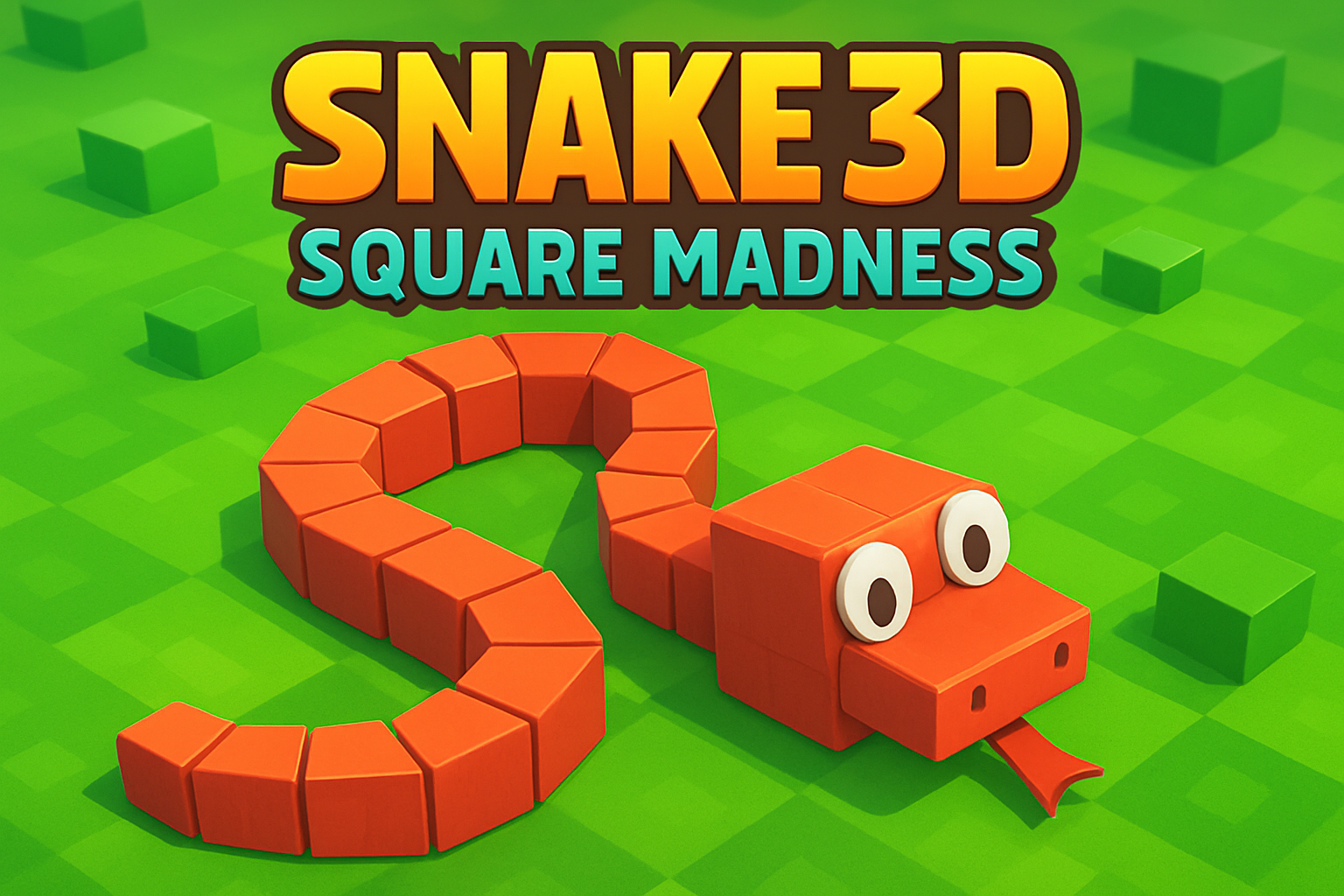 Snake 3D: Square Madness by Ochumeliy Games