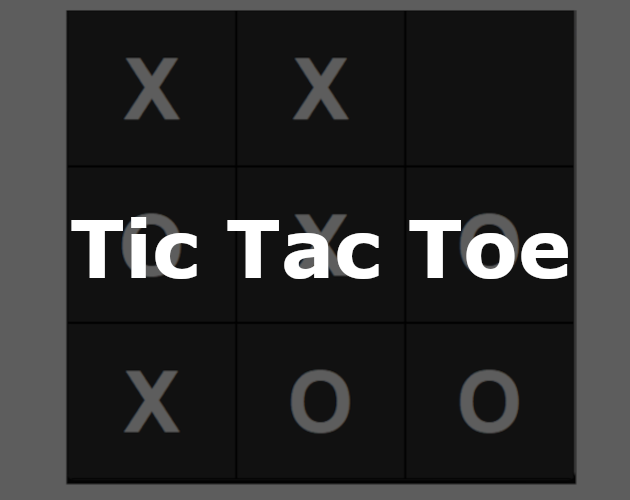 Tic Tac Toe! Simple-Classic No Wifi Game! - Tic-Tac-Toe in Java by Chefwist