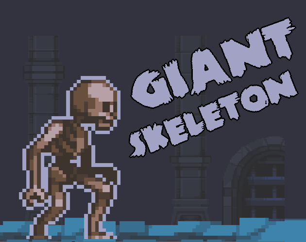 Giant Skeleton 2d action pixel game - GameDev.tv Game Jam 2025 - Free ...