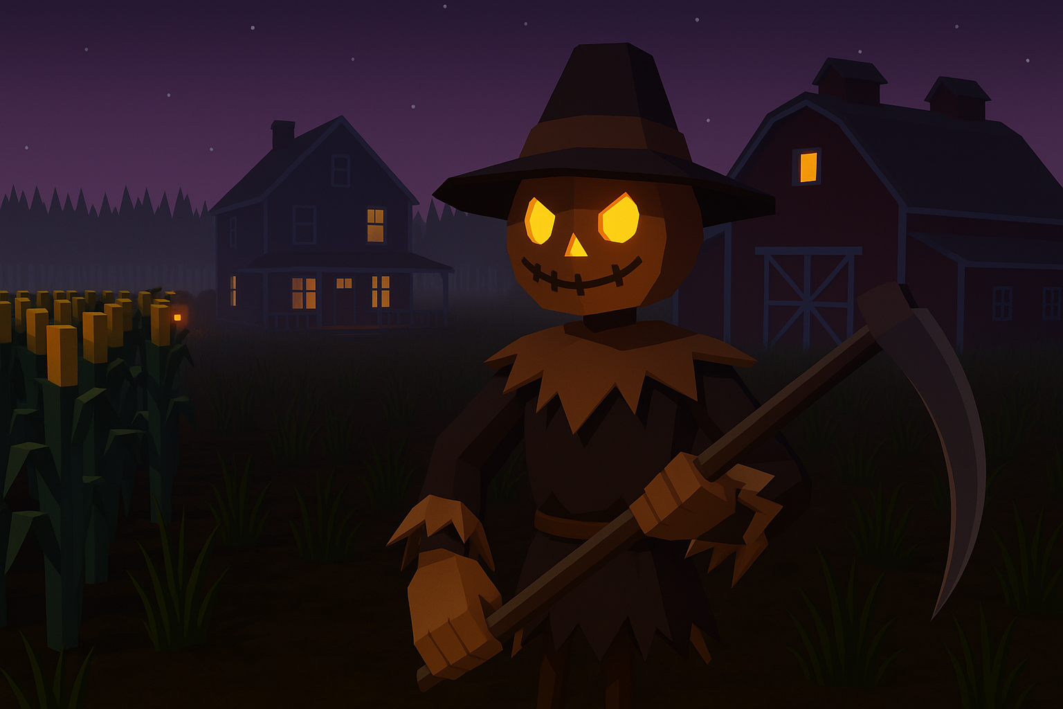 Spooky Farm Defense by EntityAM