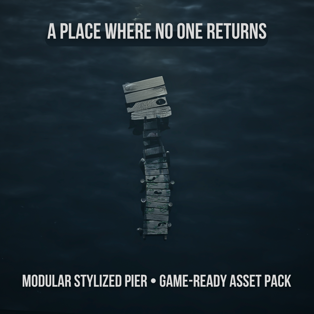 Stylized Modular Pier – Game-Ready Asset Pack by BengiBOB