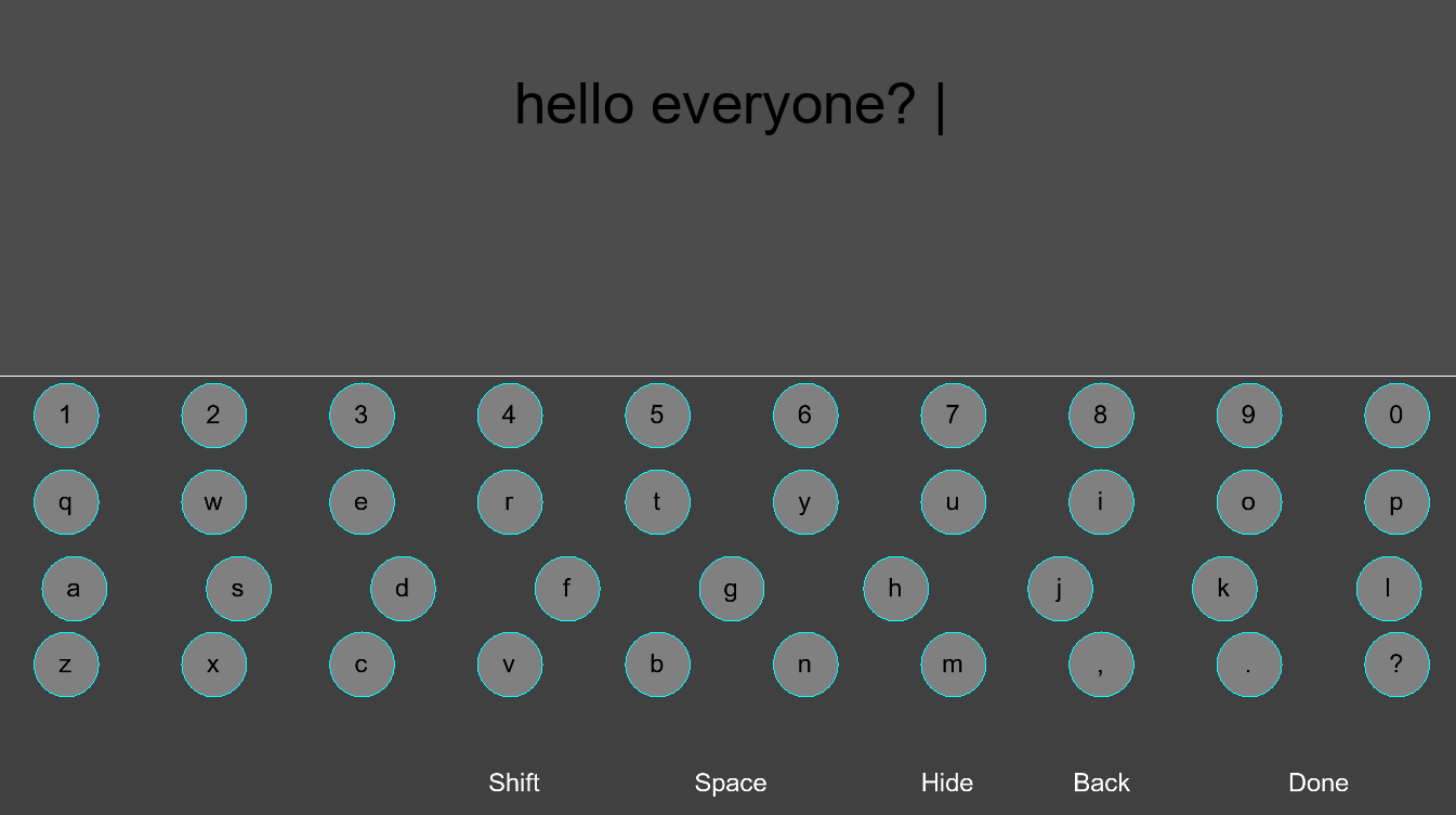 Custom Keyboard - GameMaker Source Code by Bukmand