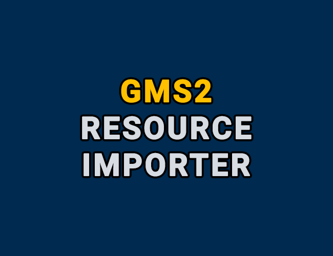 GMS2 Resource Importer by GamePhase