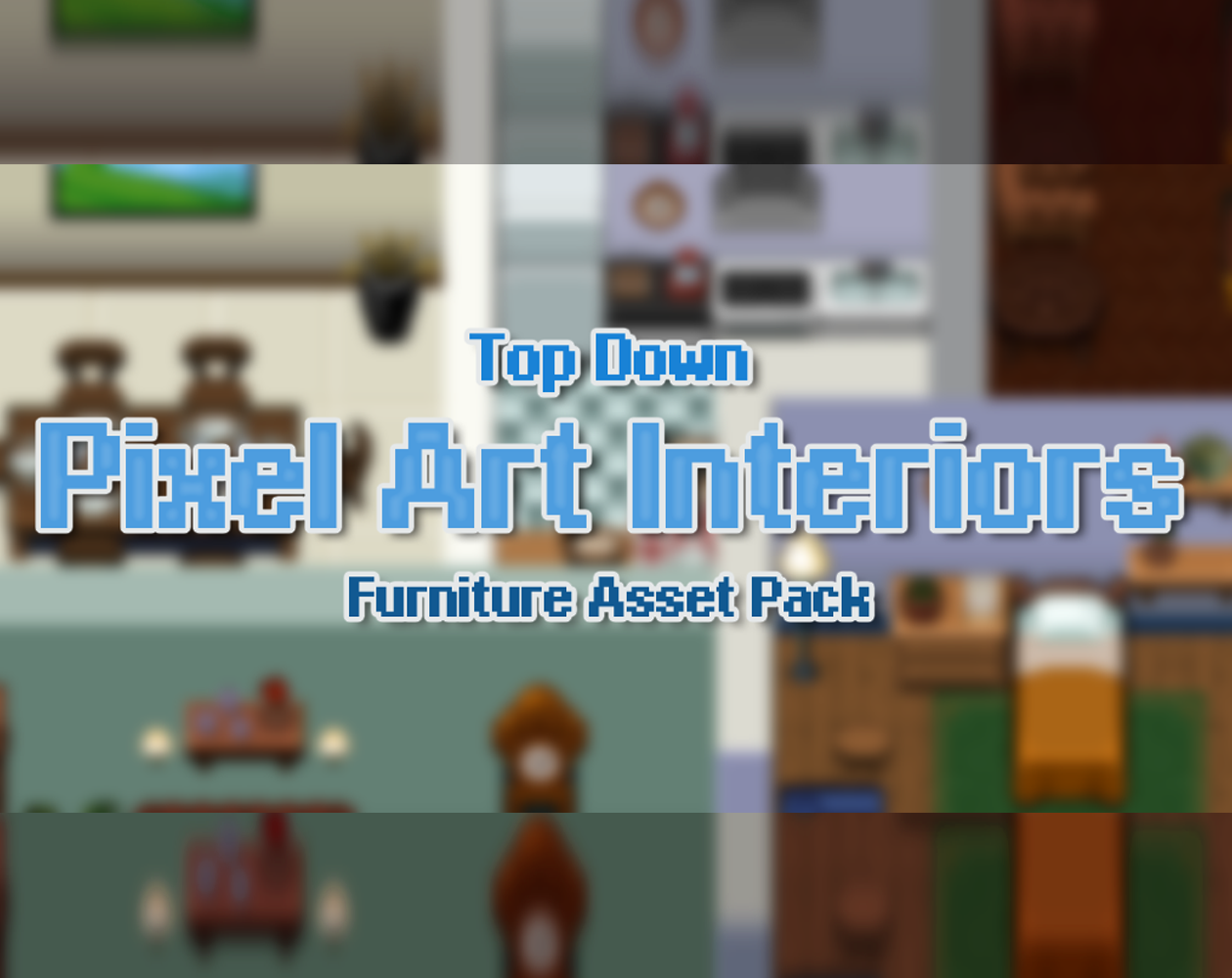 Top Down Interior Assets - Pixel Art [32X32] by Pixels by Skab