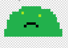 angry blob monster 2D by lemonsteak123