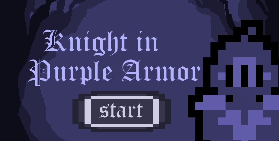 Knight in Purple Armor by ameliewilliamson