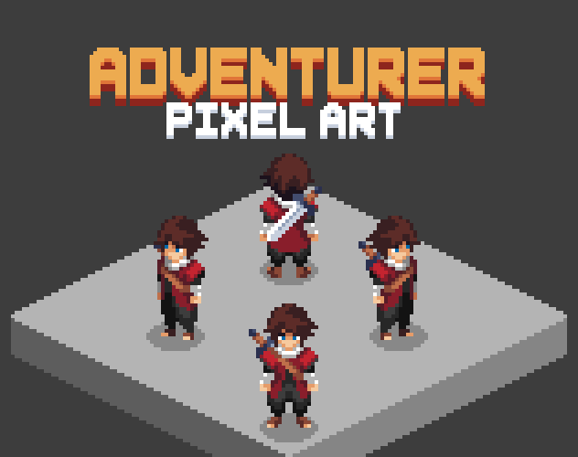 Adventurer 2D Top-Down by Mattz Art