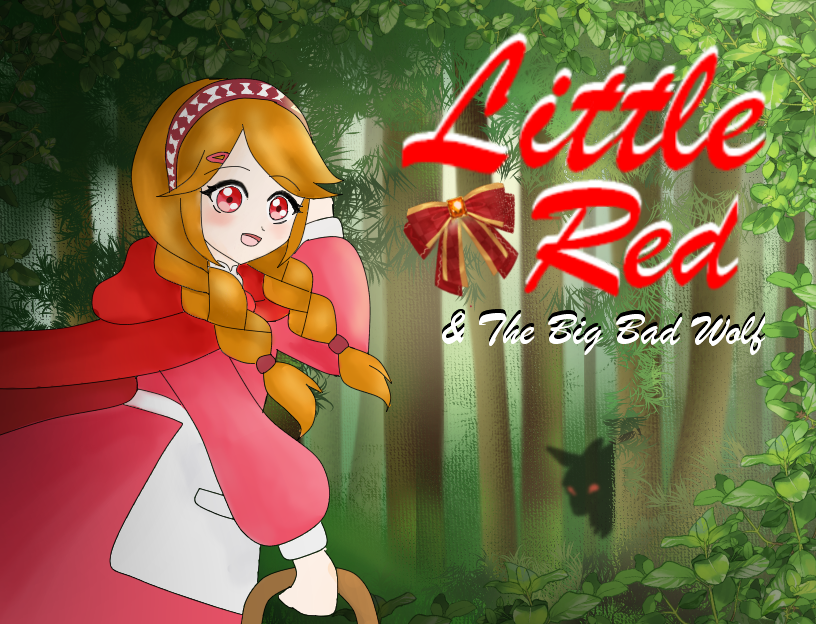 Little Red & The Big Bad Wolf by Eulamoon