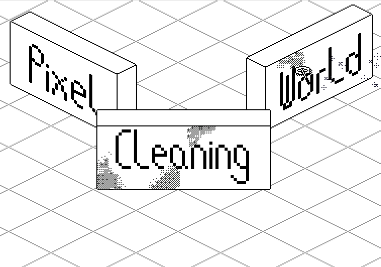 Pixel Cleaning World(en) by shaqi