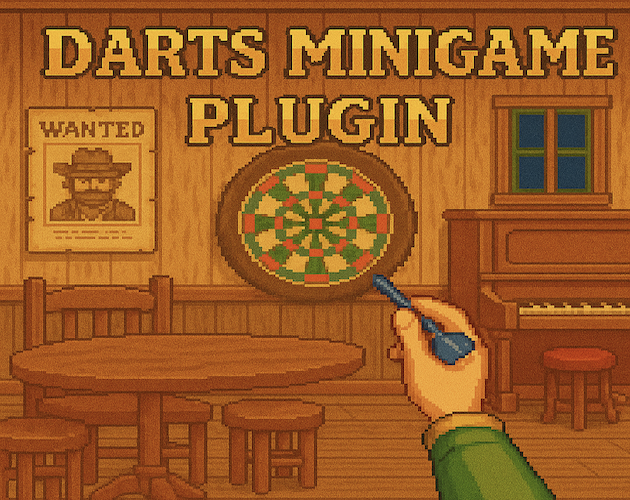 Darts Minigame Plugin [RPG Maker MZ] by Gamer Tool Studio