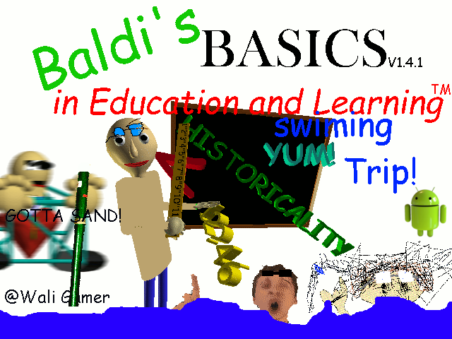 Baldi's Baiscs in Swimming Trip Laaake Android by [𝗗𝗠𝗭] 𝗕𝗮𝘀𝗶𝗰𝘀