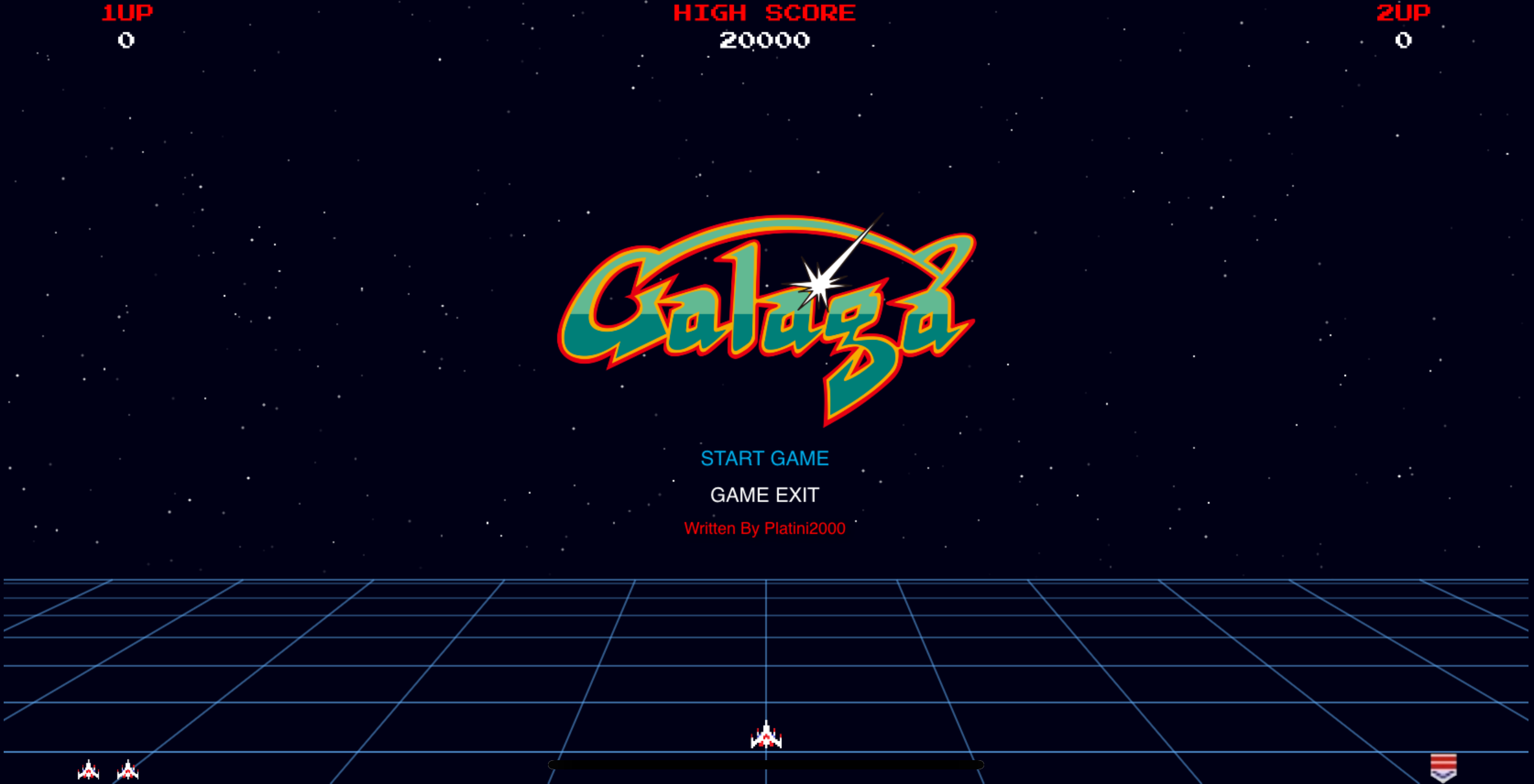 Galaga - [HTML5 Fan Remake] by Platini2000
