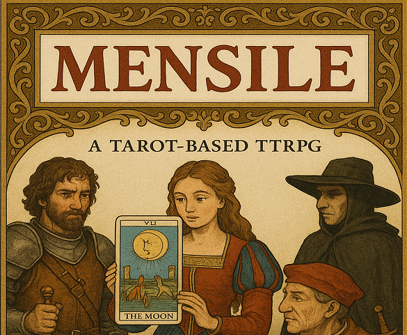 Mensile - A Tarot Based TTRPG by Linedog RPG