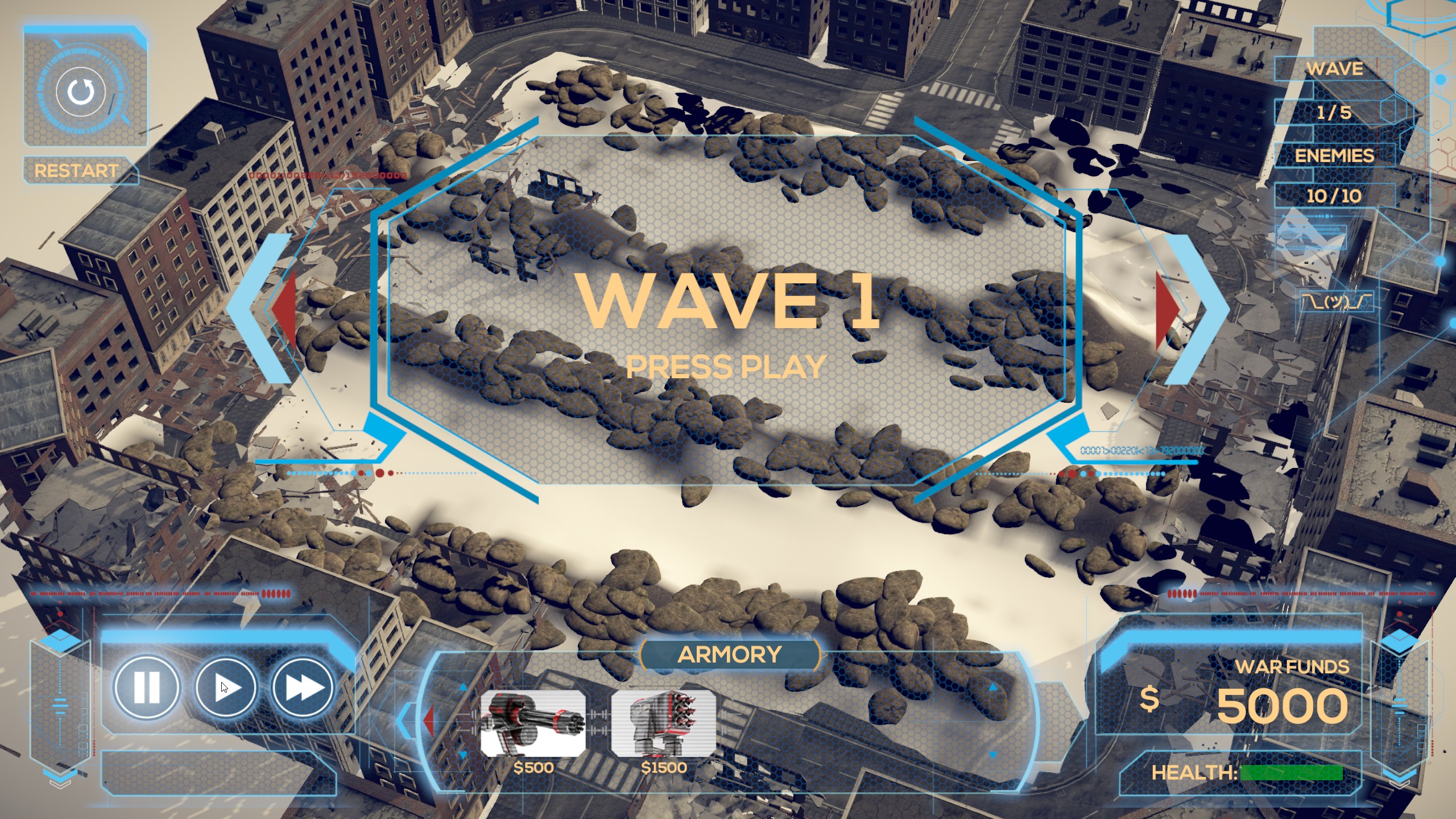 Mech Tower Defense PC by stonger44