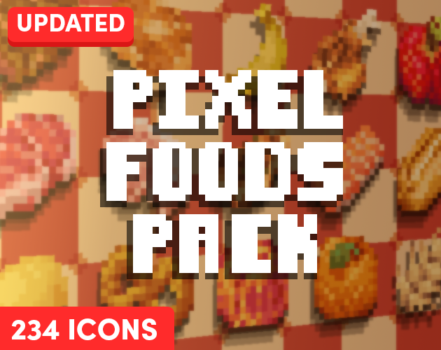 Pixel Foods Pack v1.1 - Pixel Foods Pack by VuVuu Inc.