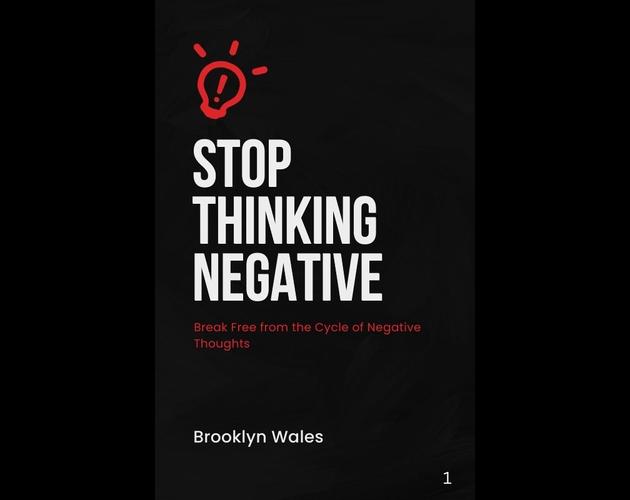 Stop Thinking Negative by PageCraft