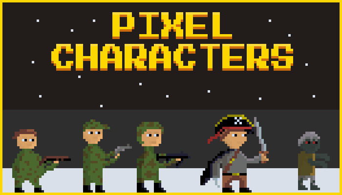 Pixel Characters Bundle! - itch.io