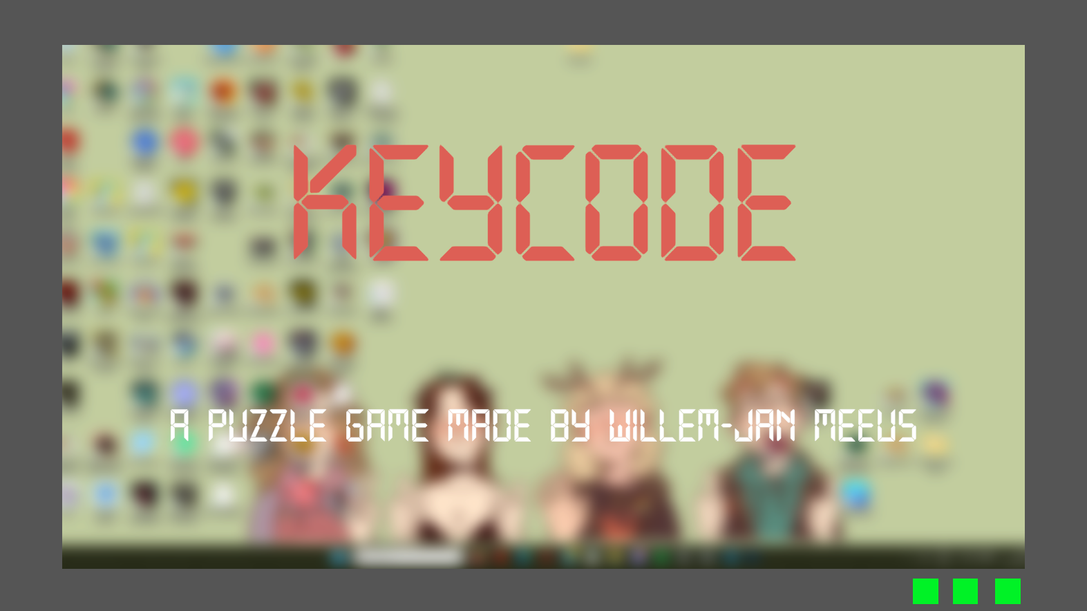 Keycode by WorldOfWeejee