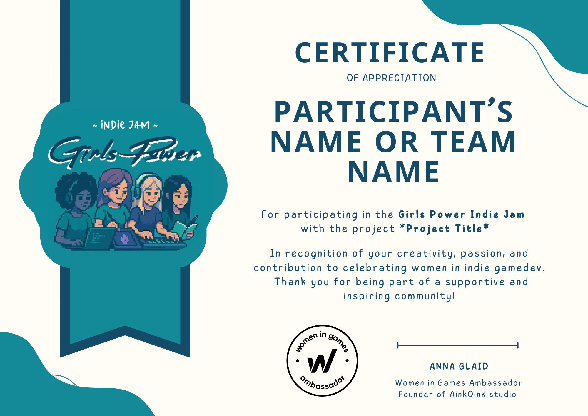 Girls Power Indie Jam - itch.io