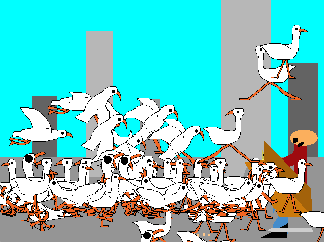 Seagull Simulation by Jake Clover