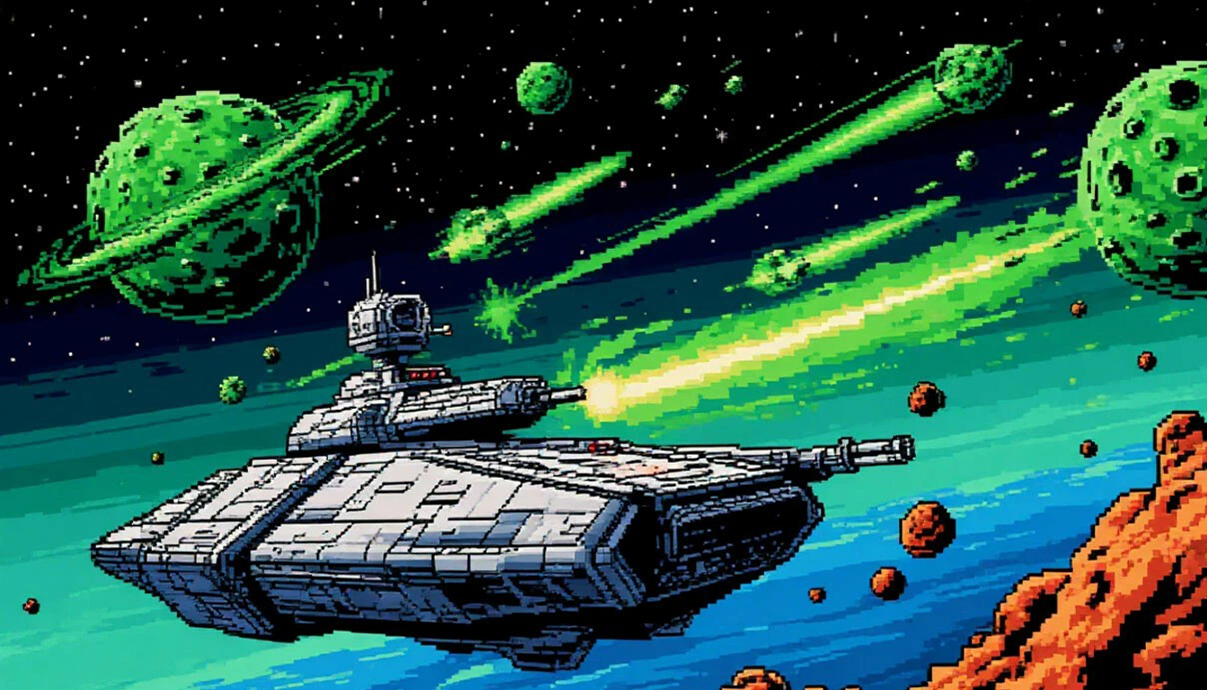 Space defender: mission impossible. by senkabh