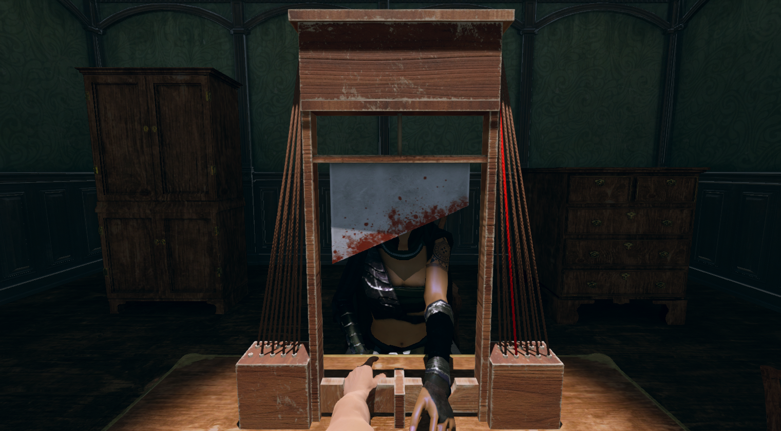 Hand Guillotine by Yiren Wang