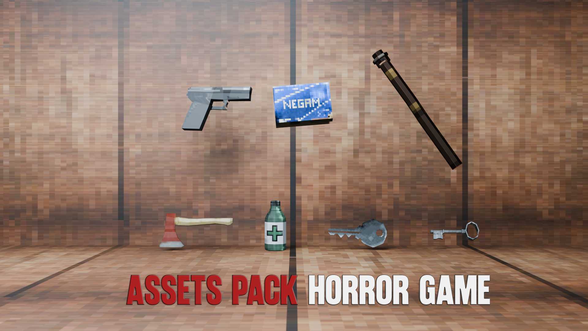 Assets Pack Horror Game PSX by Russito