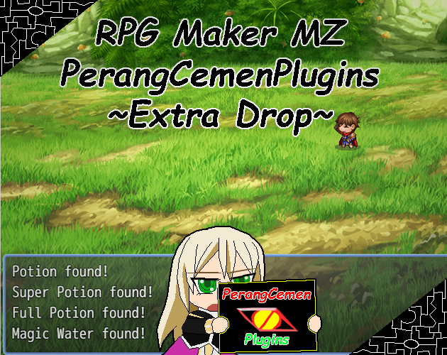 RPG Maker MZ Plugin - Extra Drop by Perang Cemen