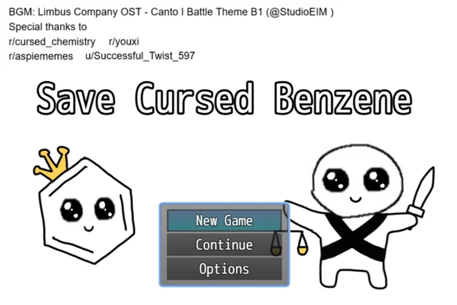 Save Cursed Benzene by eggyvance