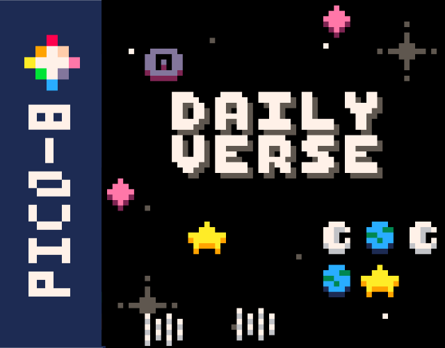 Dailyverse by Achie for Pursuing Pixels James Jam Game Gam #4 - itch.io