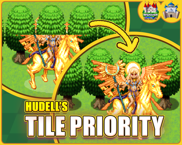 Tile Priority - RPG Maker MV/MZ plugin by Sang Hendrix