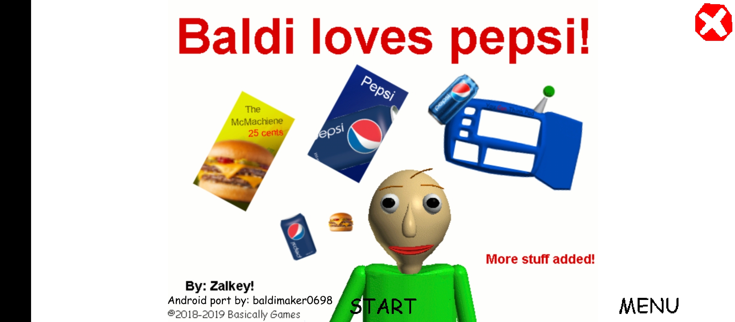 Baldi Loves Pepsi Android by Baldimaker0698