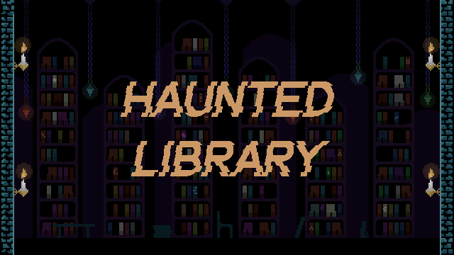 Haunted Library - Background by SeeOne