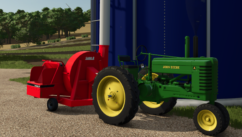 FS25 Case IH 600 blower by MFT Modding