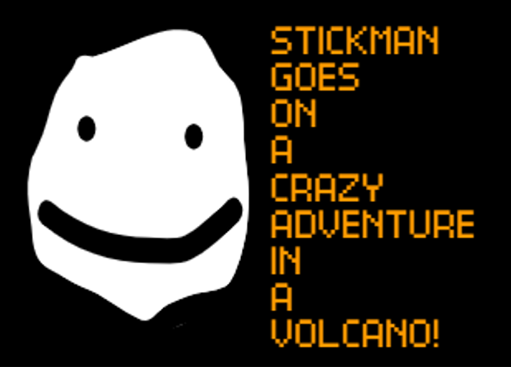 Stickman goes on a crazy adventure in a volcano! by mateothepotato