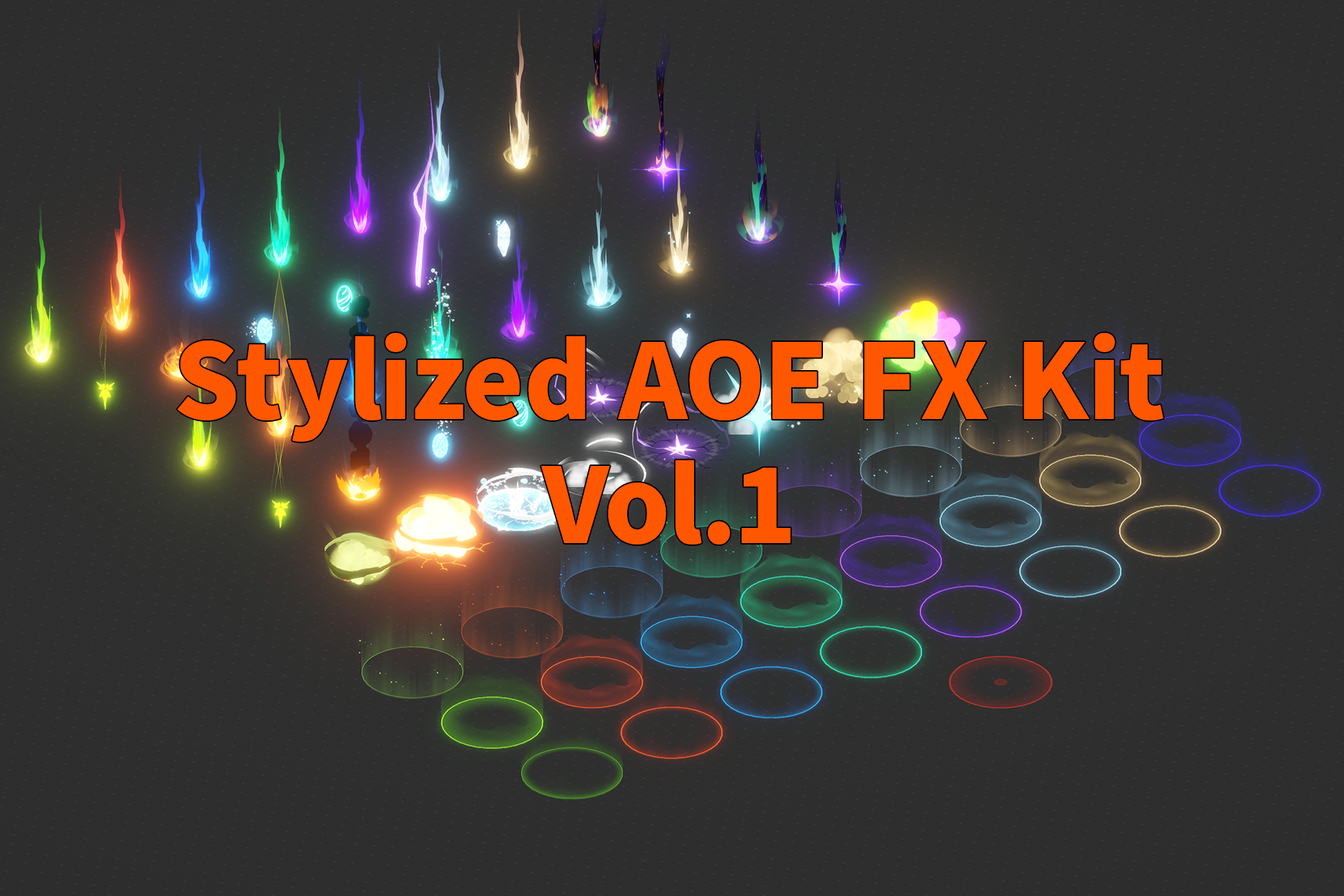 Stylized AOE FX Kit Vol1 by CriticalVFX