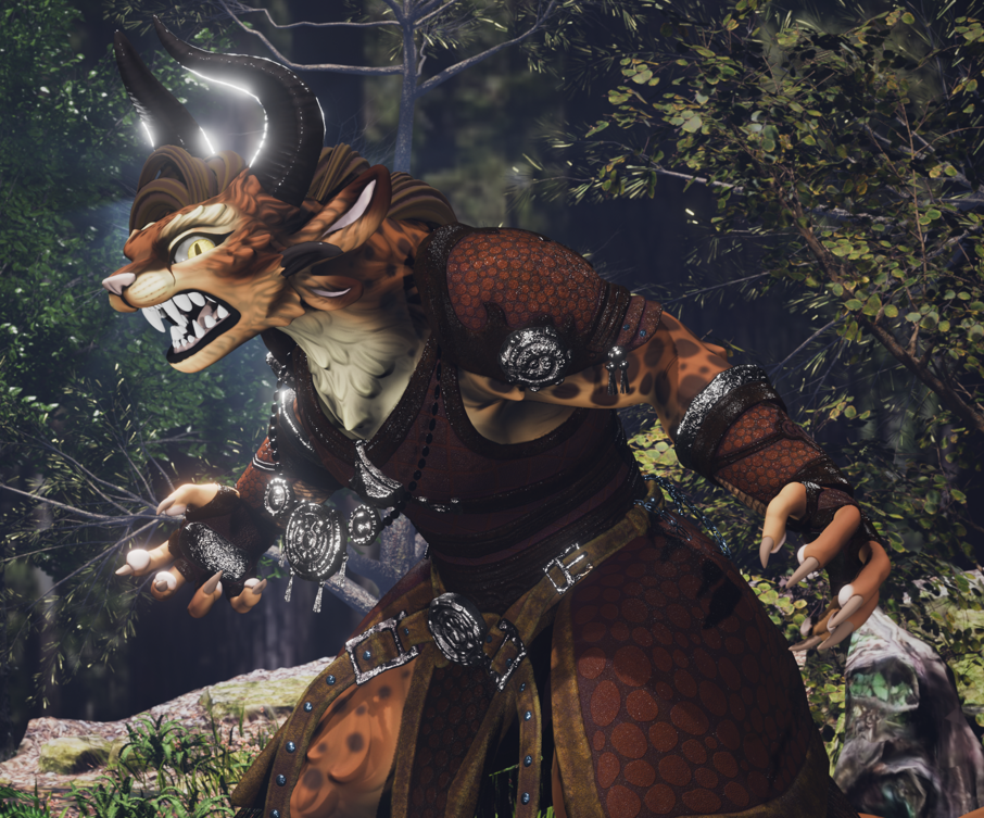 Charr 3D model by Silverim