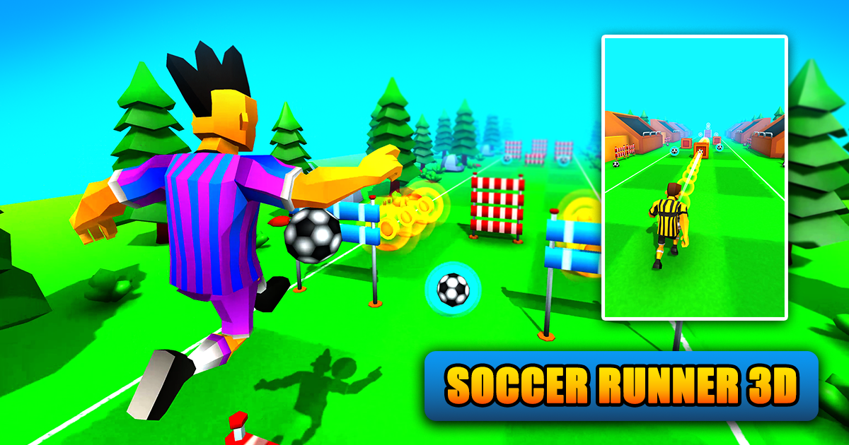 Soccer Runner 3D - Unity Game Template by Black Rose Developers