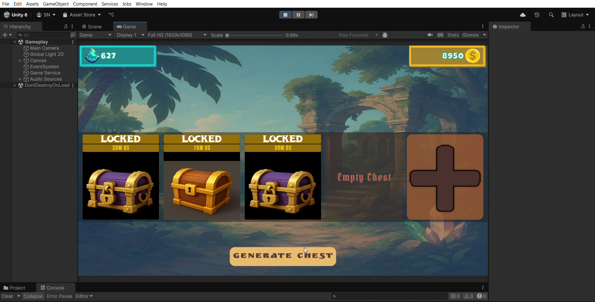 Chest System by SayanNandi