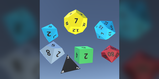 Roll Play: 3D Dice Roller WebGL by Burlin-Games