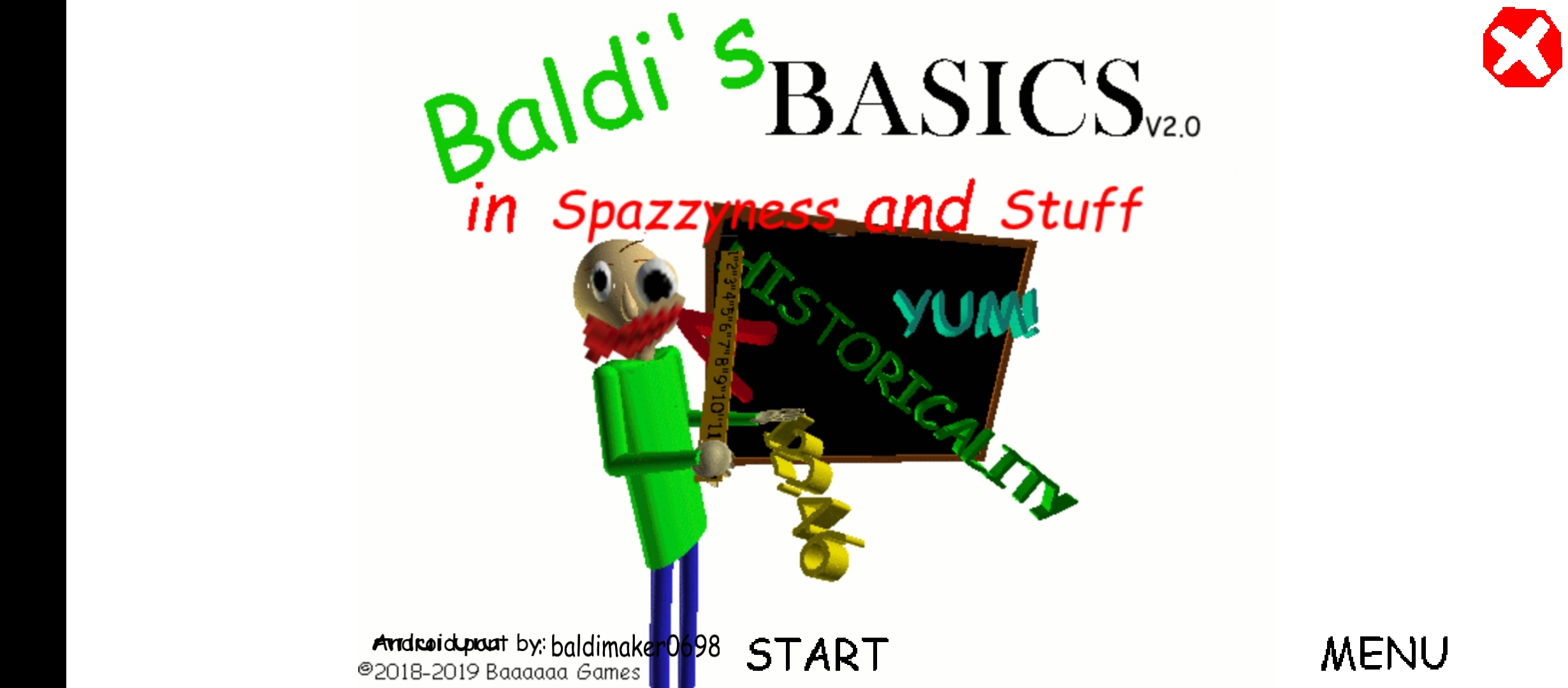Baldi's Basics In Spazzyness And Stuff Android by Baldimaker0698