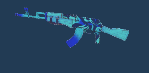 ICE AK SKIN by FoxVR