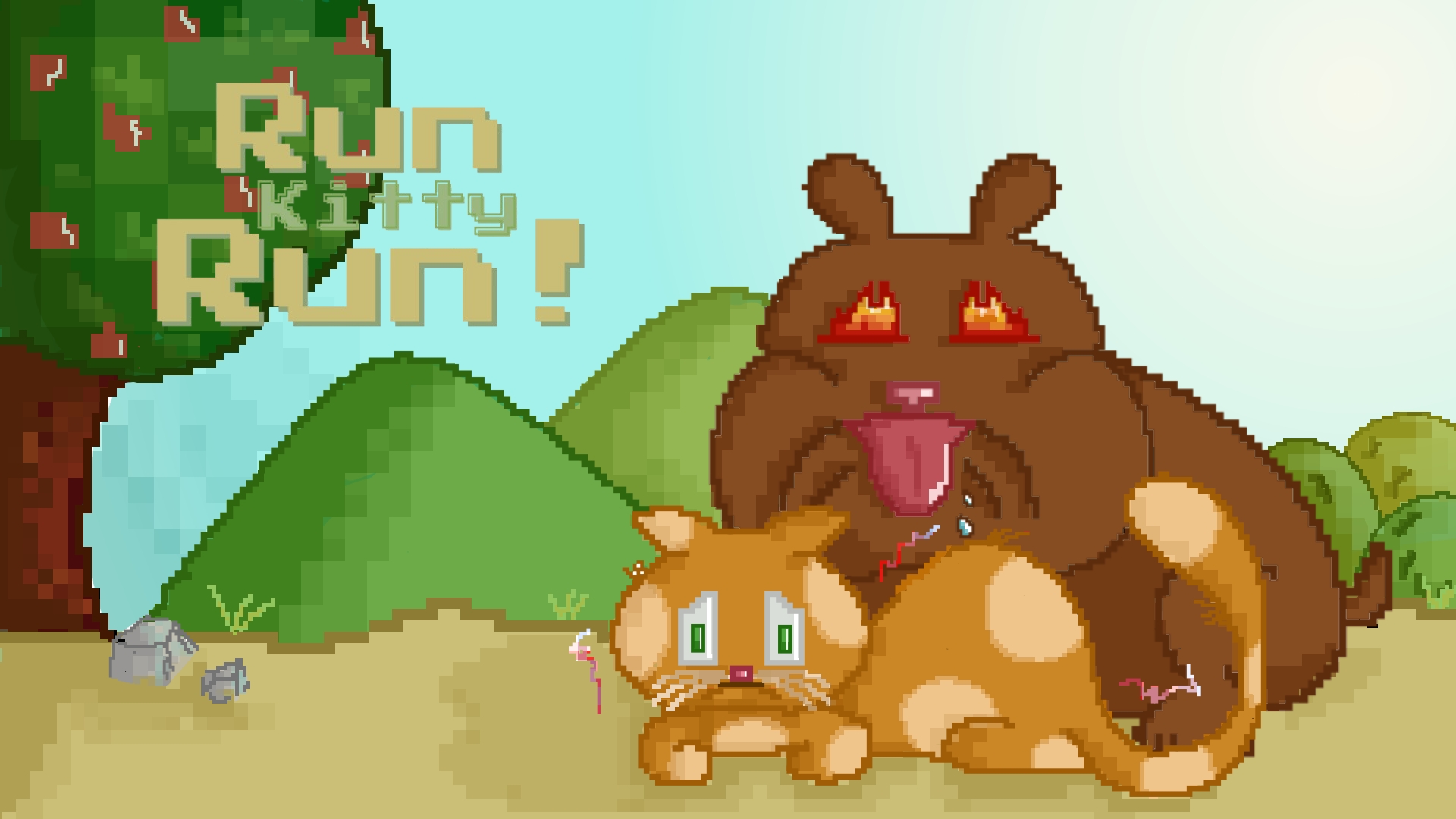 Run Kitty Run! by Pinkybur